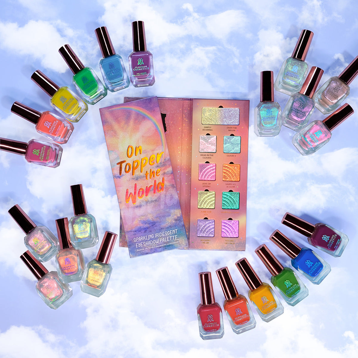 On Topper the World Collection – Clionadh Cosmetics